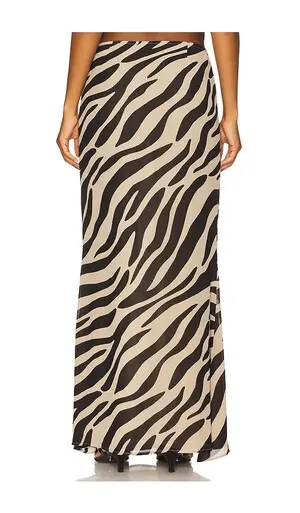 Superdown Nalani Maxi Skirt In Stripe In . Also