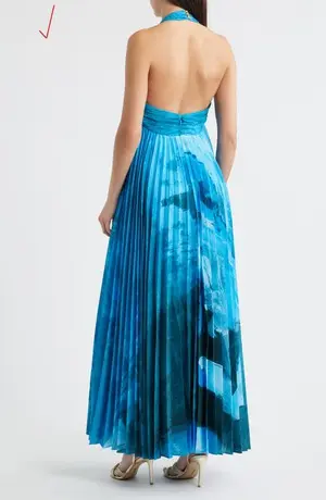 Acler Askham Printed Gown