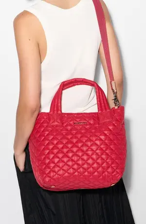 Mz Wallace Small Metro Deluxe Quilted Tote