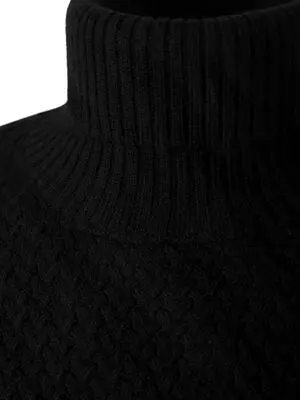 GRAN SASSO Cable-knit Virgin Wool Sweater