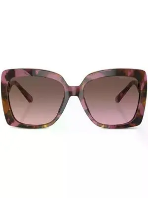 Michael Kors Oversized Square-frame Sunglasses - Black