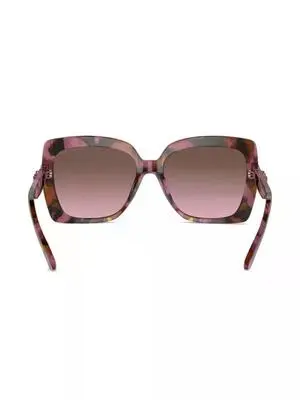 Michael Kors Oversized Square-frame Sunglasses - Black
