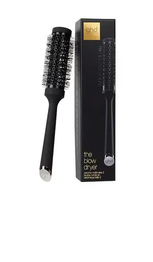 GHD 1.3 Ceramic Vented Round Brush - Black