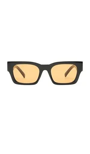 Le Specs Shmood Sunglasses - Black Amber & Tint