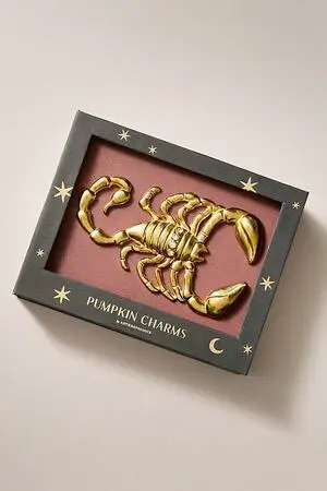 Anthropologie Pumpkin Pin Charms - Scorpion