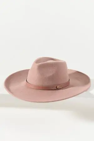 San Diego Hat Ramona Wool Rancher - Mauve