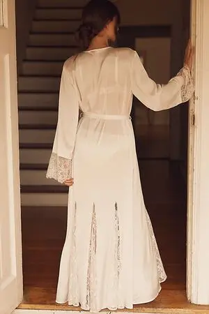 HUTCH Lace Maxi Robe