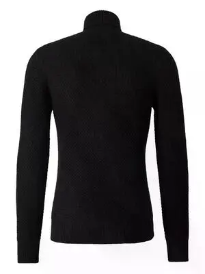 GRAN SASSO Cable-knit Roll Neck Sweater