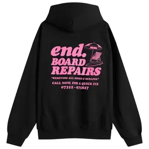 END. Coastal Board Repairs Hoodie