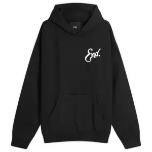 END. Coastal Fish Bar The Sea Hoodie - Black