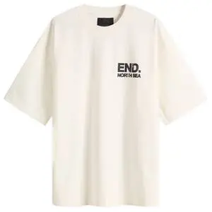 END. Coastal Locals Only T-shirt - Ecru