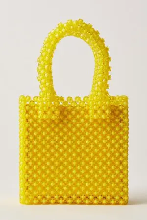 PERADE Mila Beaded Bag - Lemonade