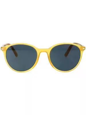 Persol Miele Round Frame Sunglasses - Yellow
