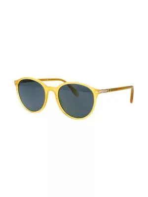 Persol Miele Round Frame Sunglasses - Yellow