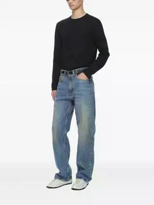 JIL SANDER Lightweight Cotton Jumper - Black
