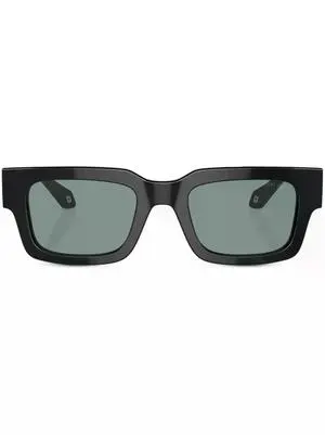 Giorgio Armani Logo-print Square-frame Sunglasses