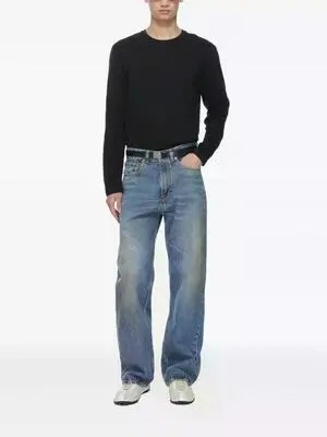 JIL SANDER Lightweight Cotton Jumper - Black