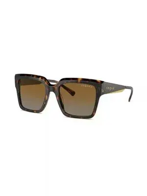 VOGUE EYEWEAR Tortoiseshell-effect Sunglasses - Brown