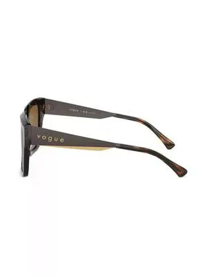 VOGUE EYEWEAR Tortoiseshell-effect Sunglasses - Brown