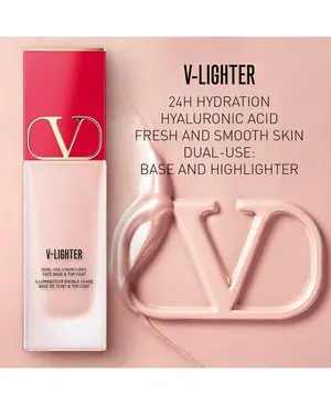 Valentino Garavani V-lighter Illuminating Face Primer & Highlighter With Hyaluronic Acid - 01 Rosa