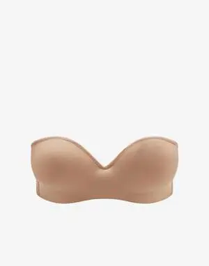 THIRDLOVE 24/7® Classic Always Up Strapless Bra Taupe