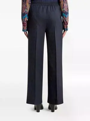 Etro Jacquard Drawstring Trousers