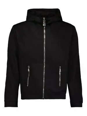 L8 STUDIO Hooded Zip-front Jacket