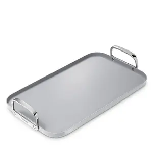 CARAWAY Double Burner Griddle - Gray