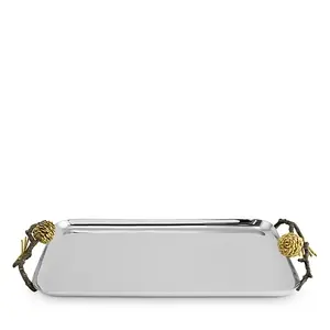 Michael Aram Small Pine Cone Tray - Silver