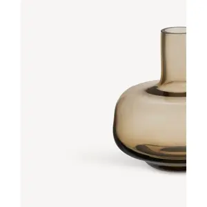 KOSTA BODA Kappa Vase, Mini - Brown