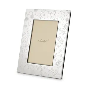 Christofle Graffiti Silverplated Frame, 4 X 6 - Silver