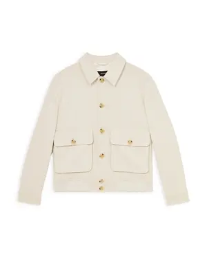 REISS Barry Regular Fit Jersey Jacket