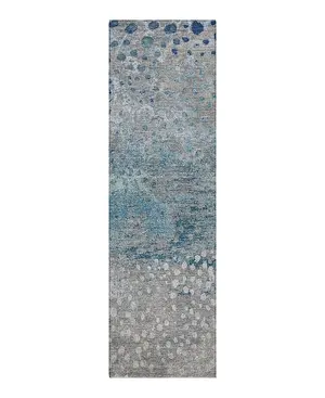 DALYN RUG COMPANY Dalyn Kochi Washable Kc13 Runner Area Rug, 2'3 X 7'6 - Gray