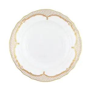 HEREND Canton Salad Plate - Gold