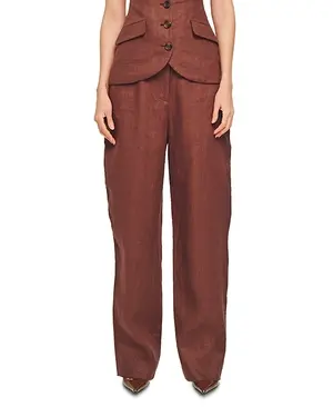 Ronny Kobo Teresa Linen Pants
