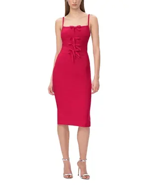 Herve Leger Square Neck Dresses
