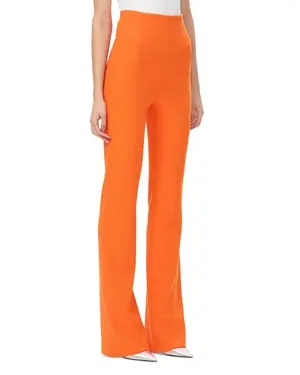 Herve Leger Priscilla Stretch Crepe Pants - Sunset