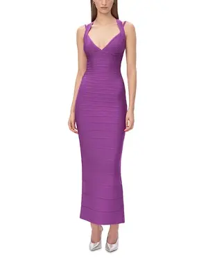 Herve Leger Strappy Evening Dresses
