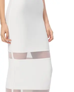 Herve Leger Vera Strapless Knit Gown