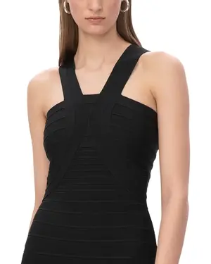 Herve Leger Elise Bandage Mini Dress