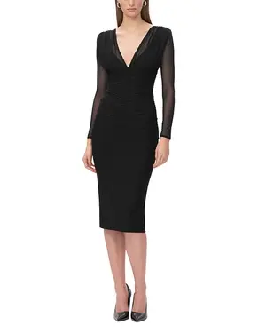 Herve Leger Long Sleeve Dresses