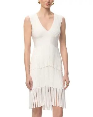Herve Leger V Neck