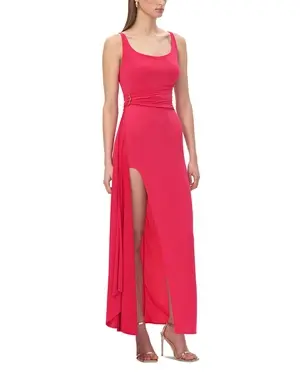 Herve Leger Mila Gown - Hibiscus