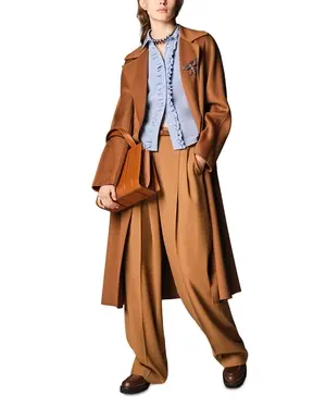 Max Mara Cles Robe Coat - Hazelnut Brown