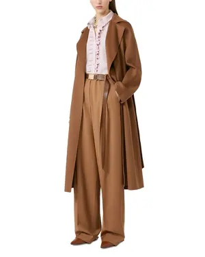 Max Mara Cles Robe Coat - Hazelnut Brown