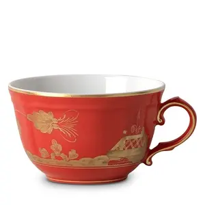 GINORI 1735 Oriente Italiano Gold Tea Cup Rubrum