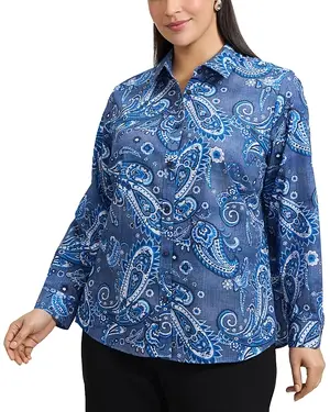 Foxcroft Printed Shirts For Women