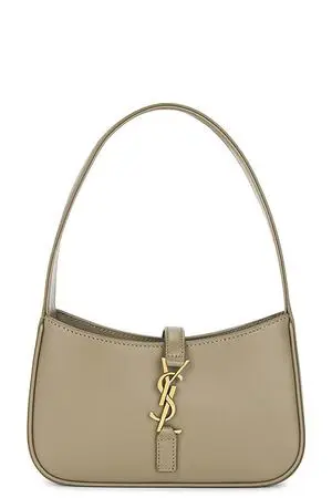Saint Laurent Mini Le 5 A 7 Hobo Bag - Strong Moss