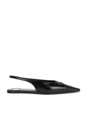 Saint Laurent Slingback Flats For Women