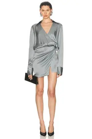 Attico Wrap Cocktail Dresses